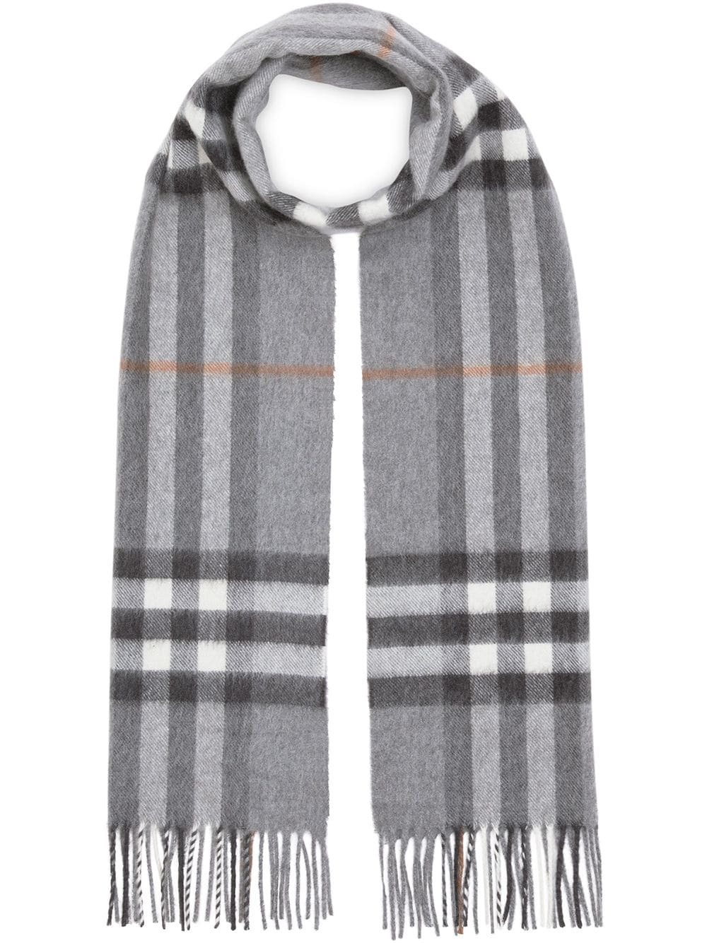 BURBERRY - Giant Check Cashmere Scarf Burberry