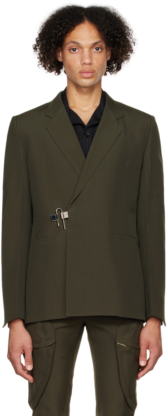 Givenchy Khaki U-Lock Blazer Givenchy