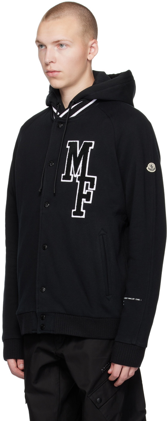 Moncler Genius 7 Moncler FRGMT Hiroshi Fujiwara Black Bomber Jacket ...