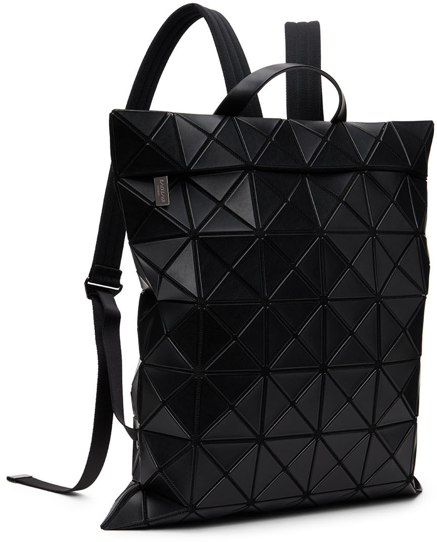 Bao Bao Issey Miyake Black Flat Pack Backpack Bao Bao Issey Miyake