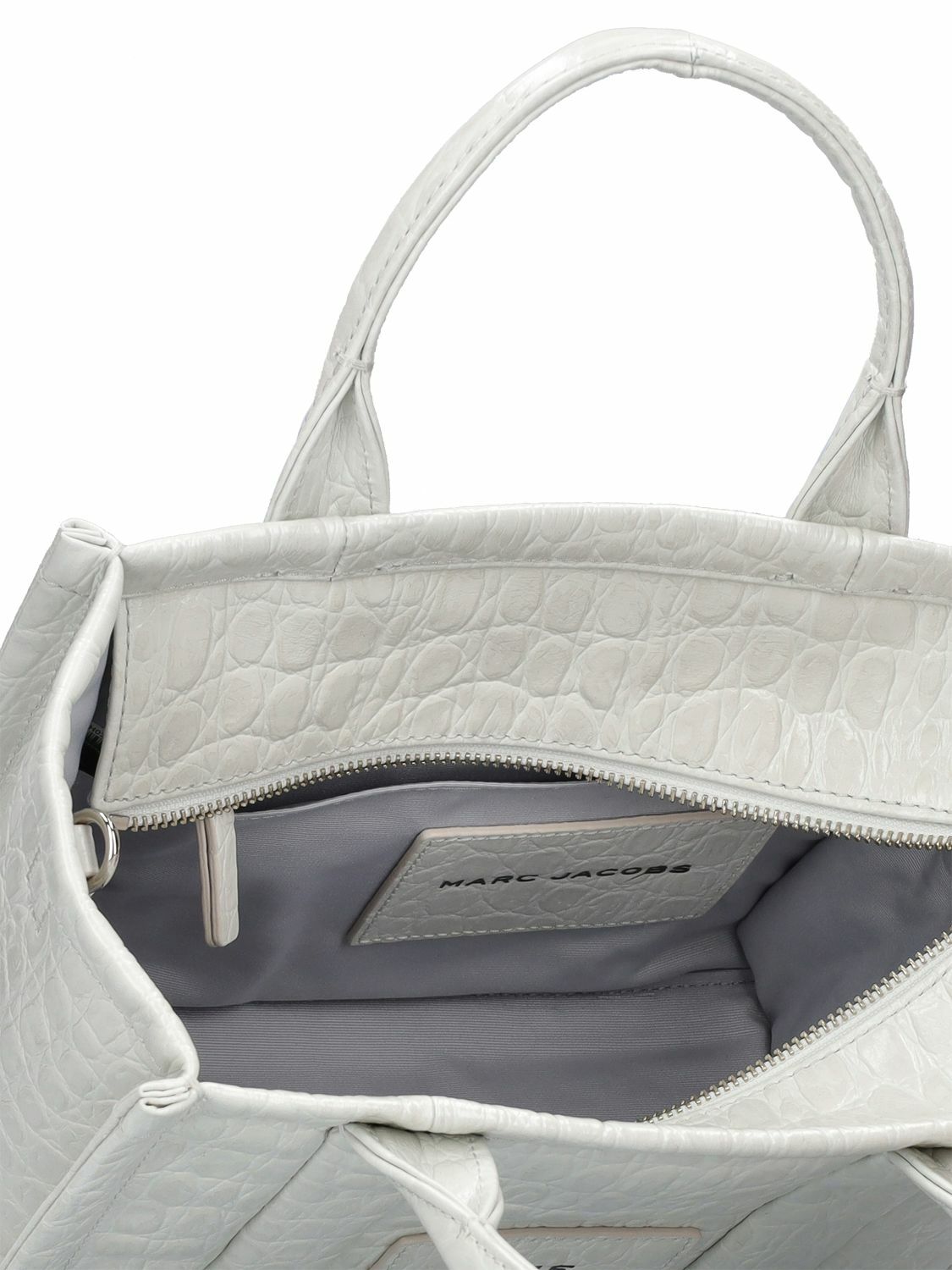 MARC JACOBS - The Small Tote Croc Embossed Bag Marc Jacobs
