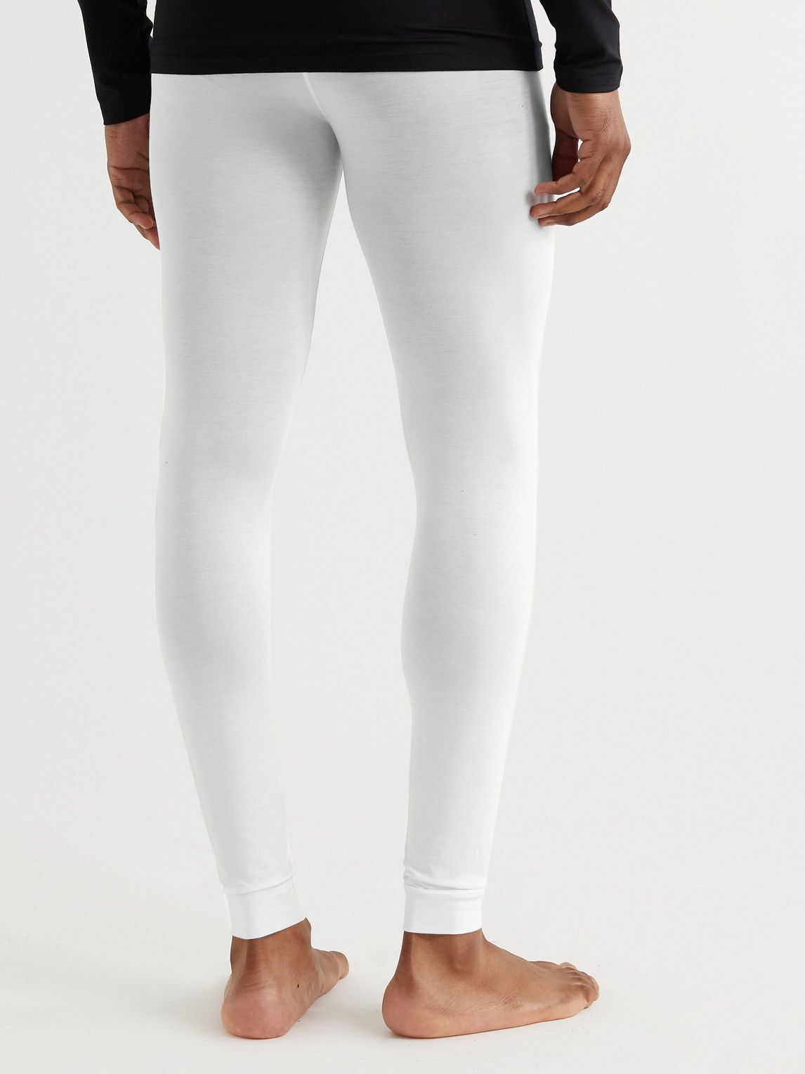 Zimmerli - Pureness Stretch-Micro Modal Long Johns - White Zimmerli
