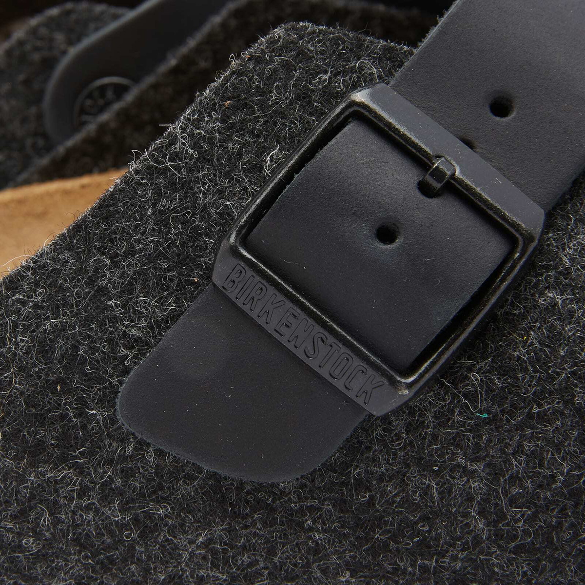 Birkenstock Boston Clog - Black Authentic Felt Birkenstock