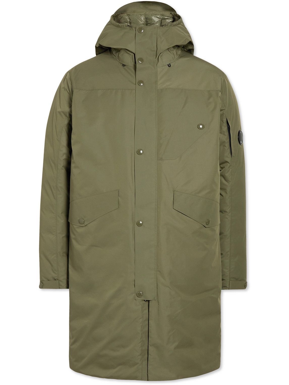 C.P. Company - Shell Hooded Down Parka - Green C.P. Company