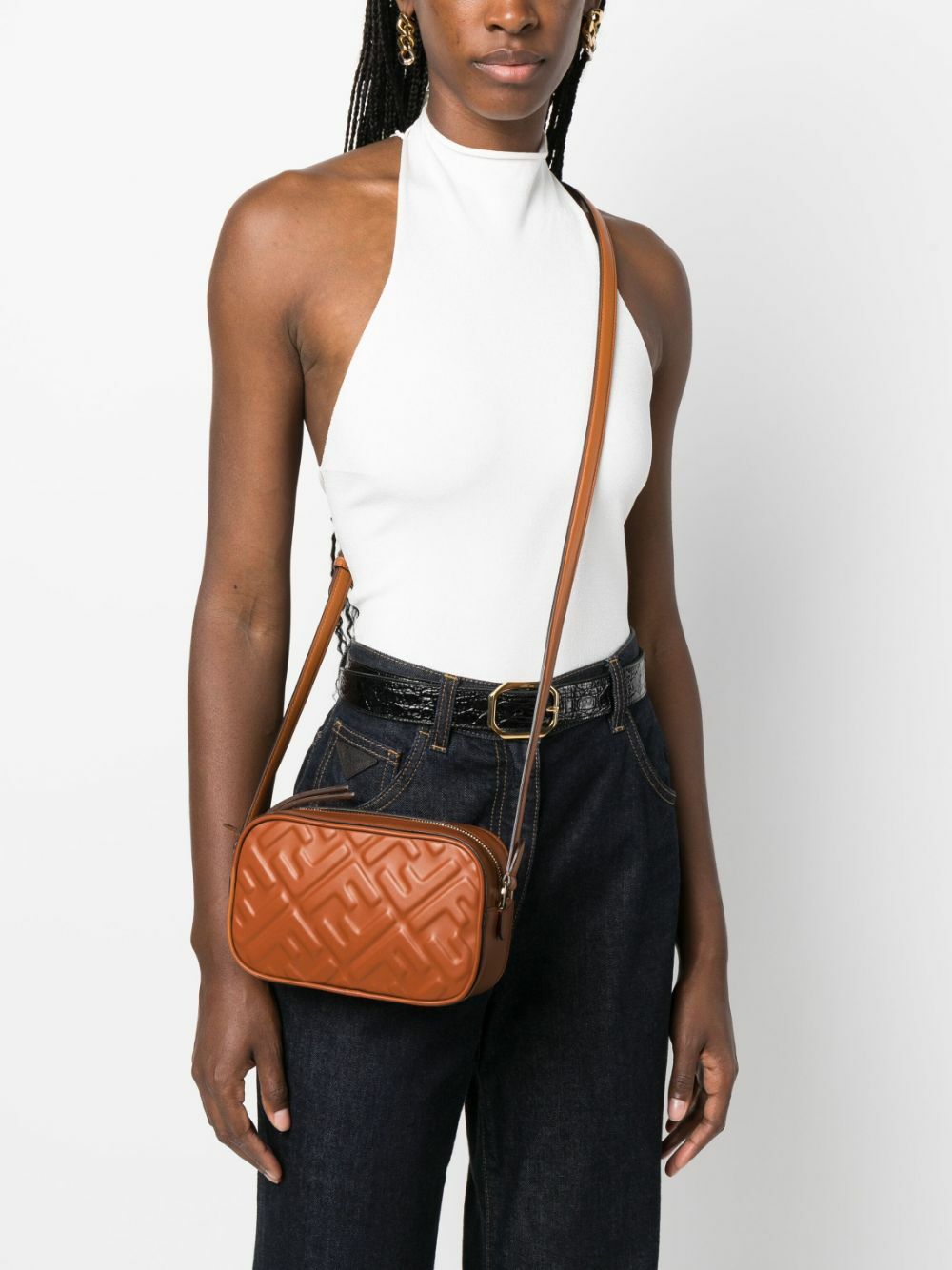 FENDI - Leather Camera Bag Fendi