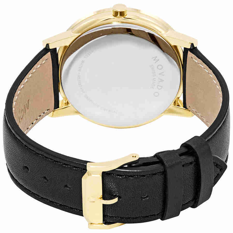 Movado Museum Classic Black Dial Mens Watch 0607271 Movado