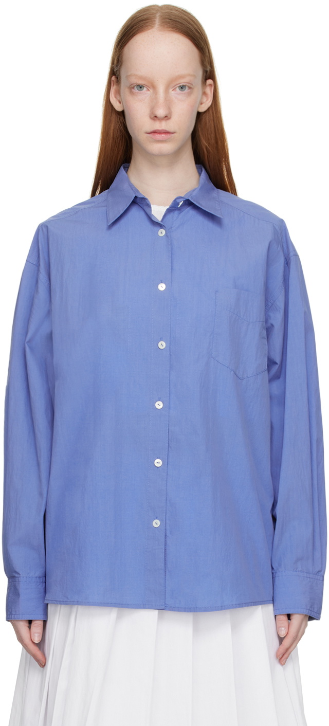 Nothing Written Blue Sunné Shirt NOTHING WRITTEN