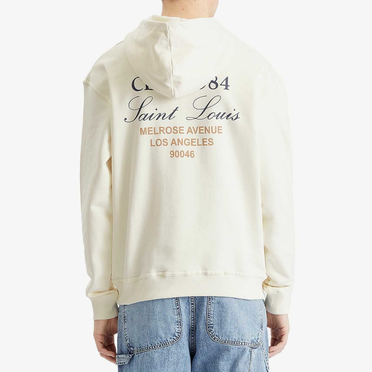 Club 1984 Men's Melrose 1984 Hoodie in Off White Club 1984
