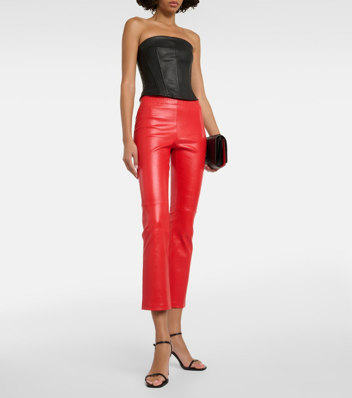 Stouls Leather cropped pants Stouls