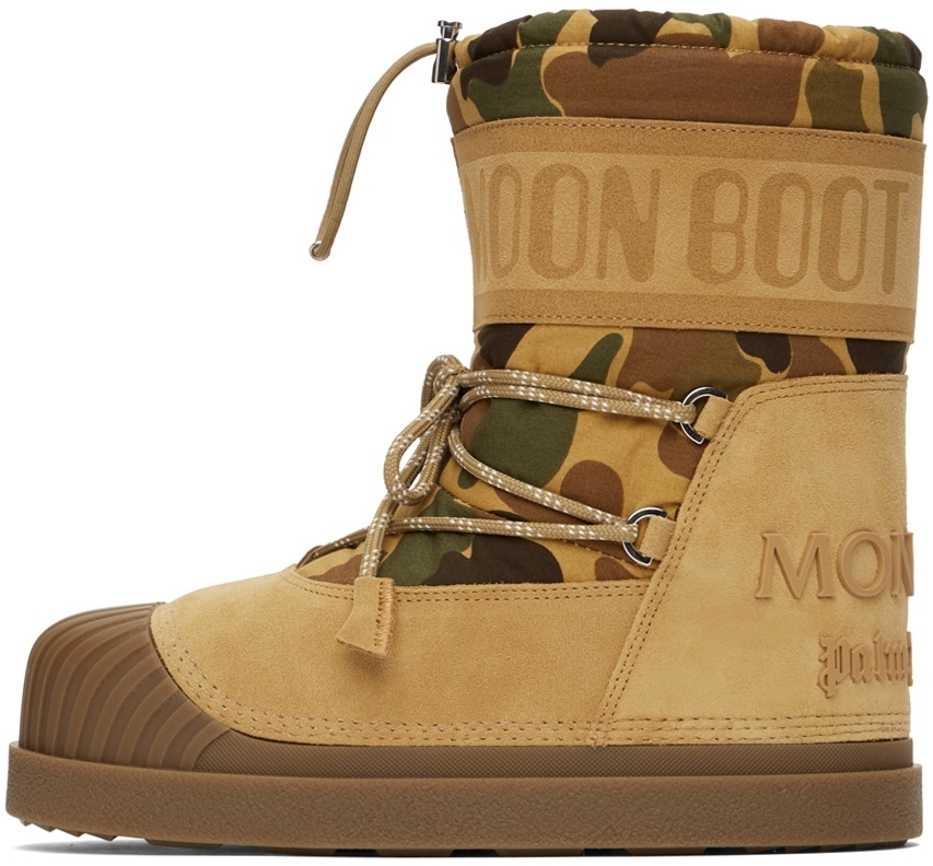 Moncler Genius 8 Moncler Palm Angels Moon Boot Edition Khaki Shedir ...