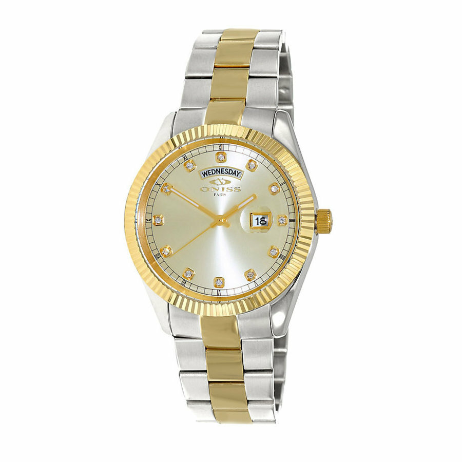Oniss ONZ3881 Gold-tone Dial Mens Watch ON3881-2TGD Oniss