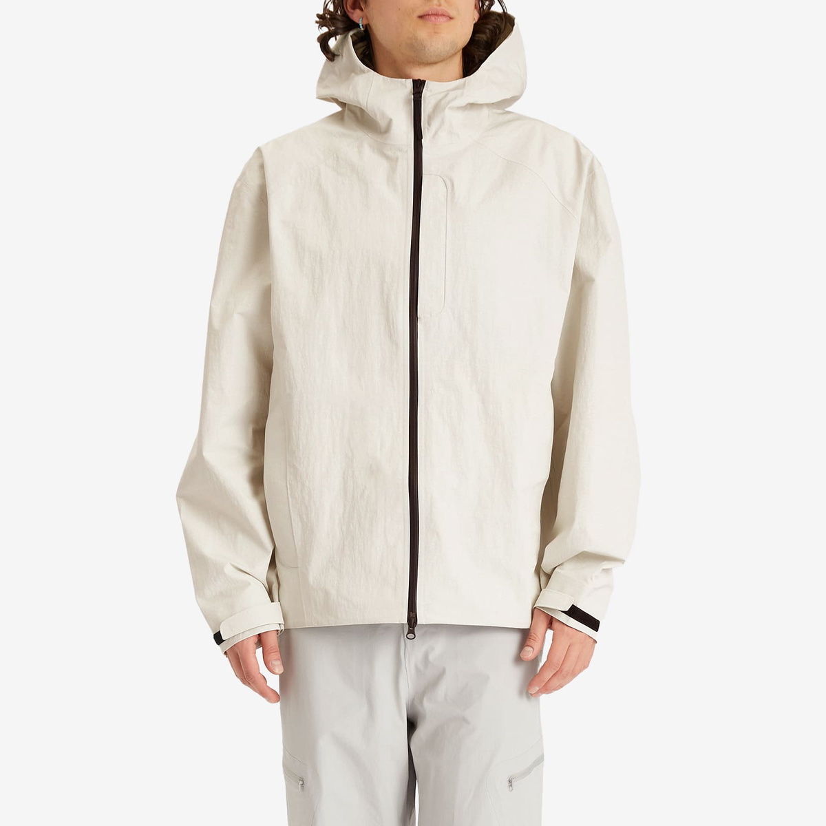 Hiking Patrol Men's 2.5L Shell Jacket in Cream Hiking Patrol