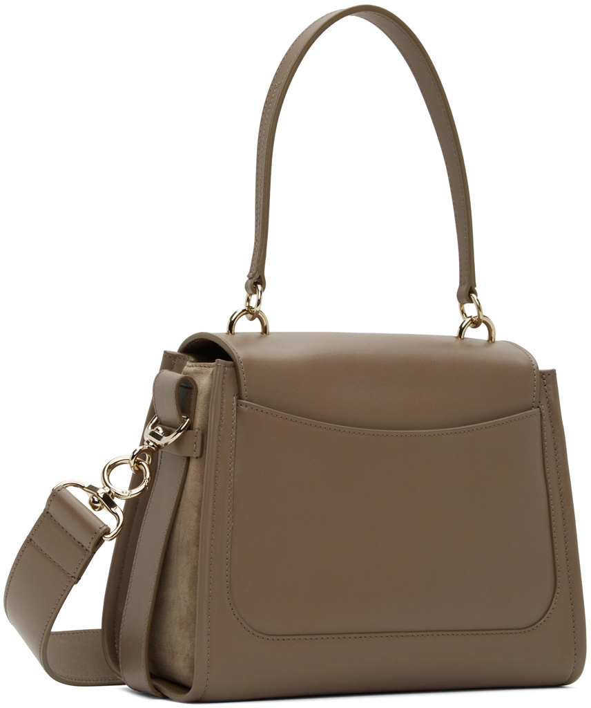 Chloé Taupe Small Tess Bag Chloe