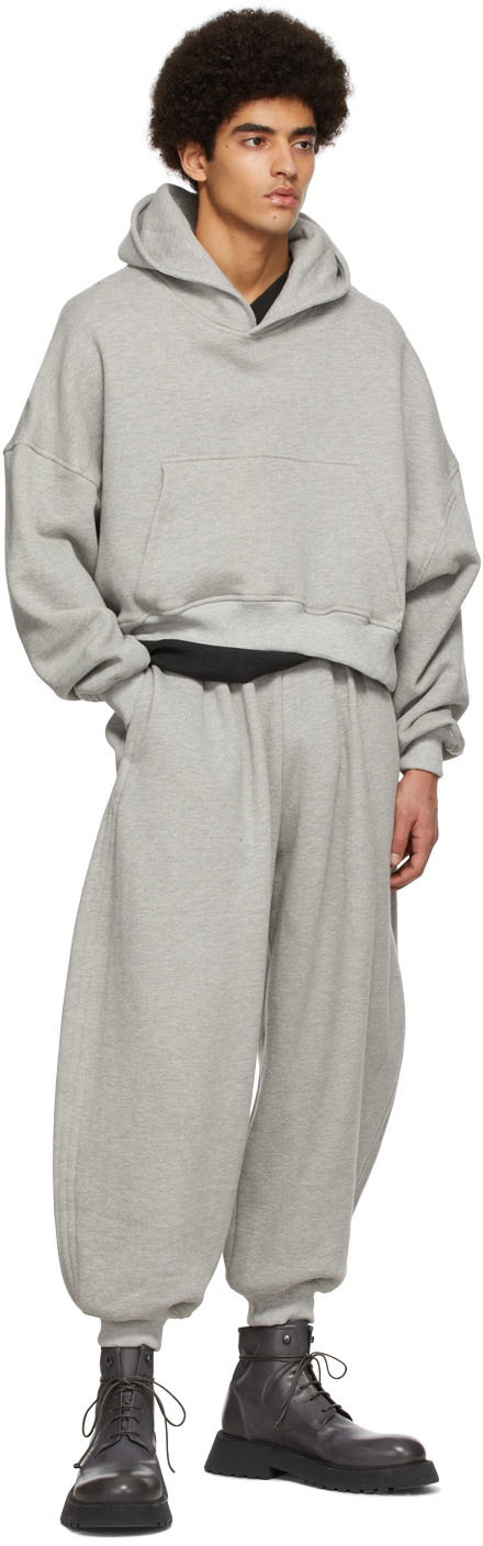 Sebastien Ami. Grey Cotton Lounge Pants