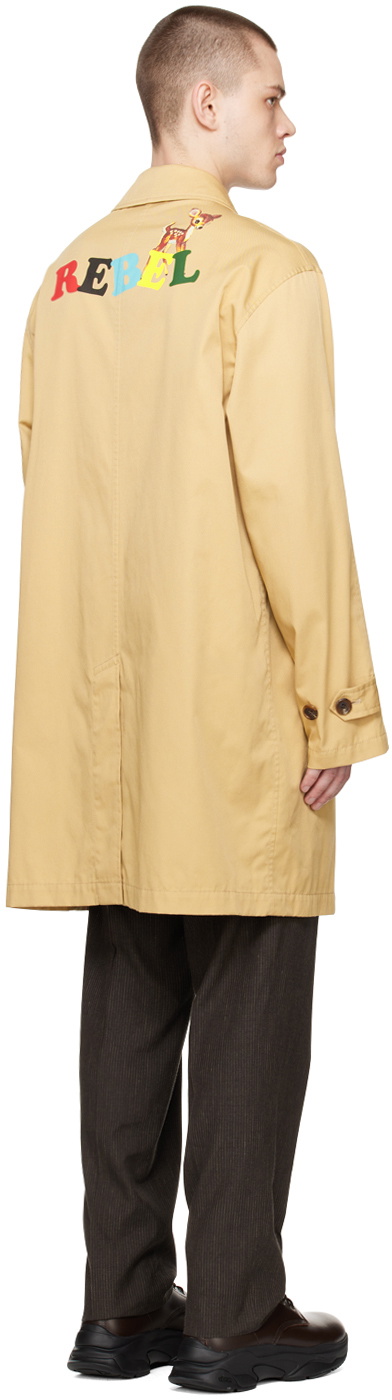 Undercover Beige 'Rebel' Coat Undercover