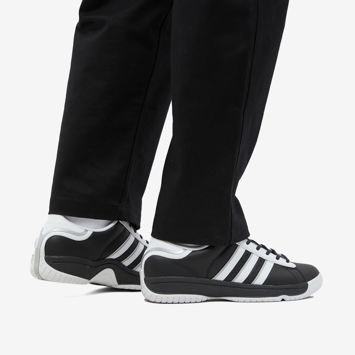Adidas Men's NSRC Campus Sneakers in Core Black/White adidas