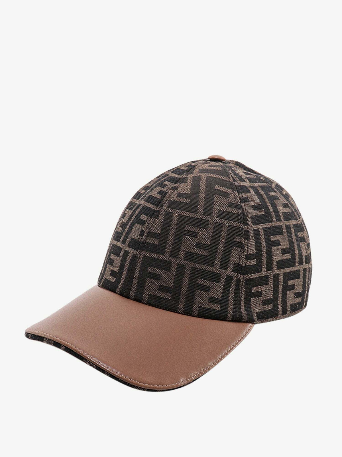 Fendi Hat Brown Womens Fendi