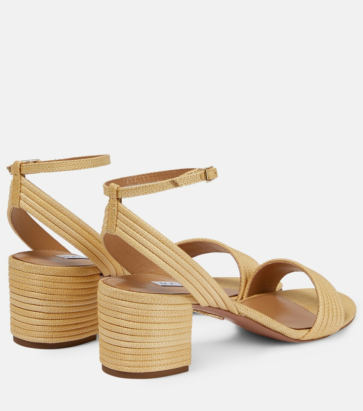 Aquazzura Sundance raffia sandals Aquazzura