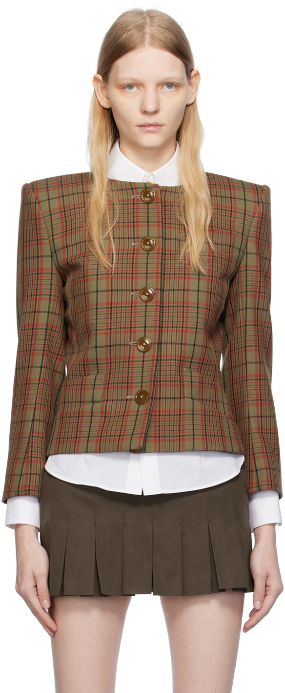 Vivienne Westwood Khaki Iman Jacket Vivienne Westwood