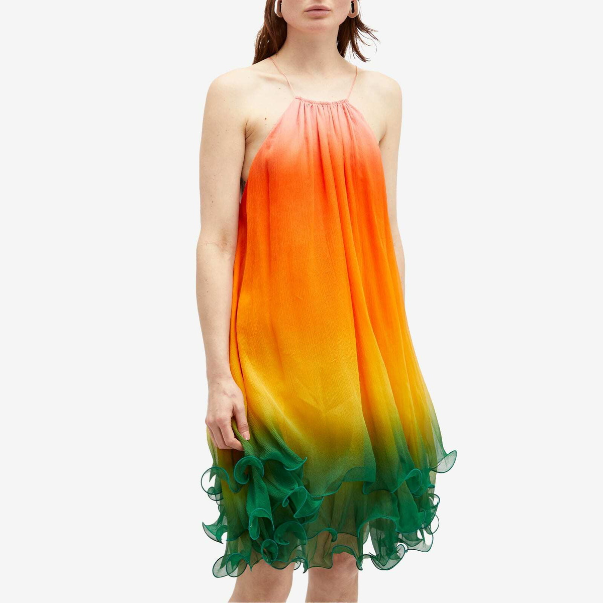 Casablanca Women's Gradient Mini Cocktail Dress in Rainbow Gradient ...