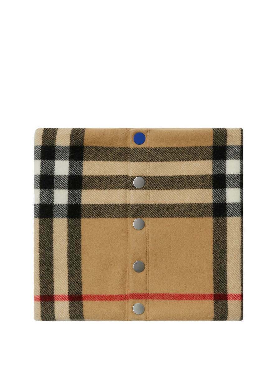 Burberry Neck Warmer Beige Womens Burberry