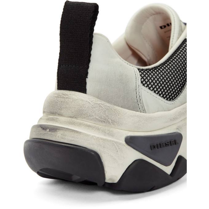 Diesel White S-Kipper LC Sneakers Diesel