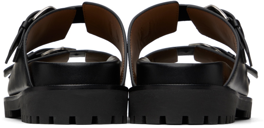 Off-White Black Bulk Arrow Sandals Off-White