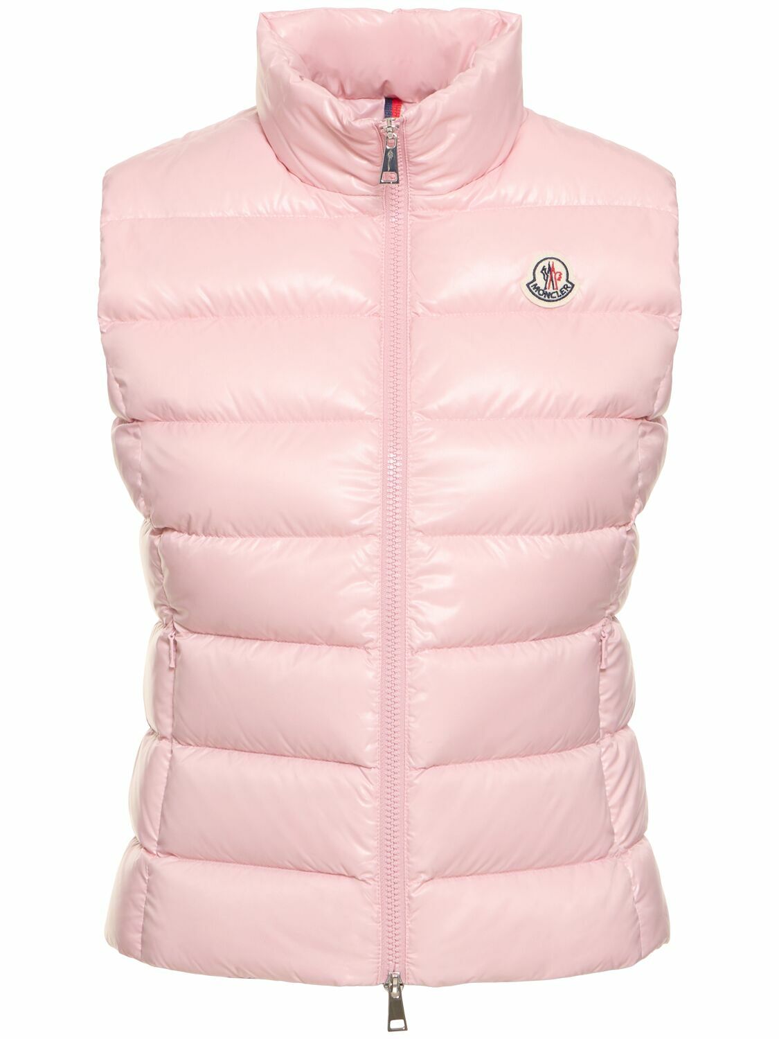 MONCLER Ghany Nylon Laquè Down Gilet Moncler