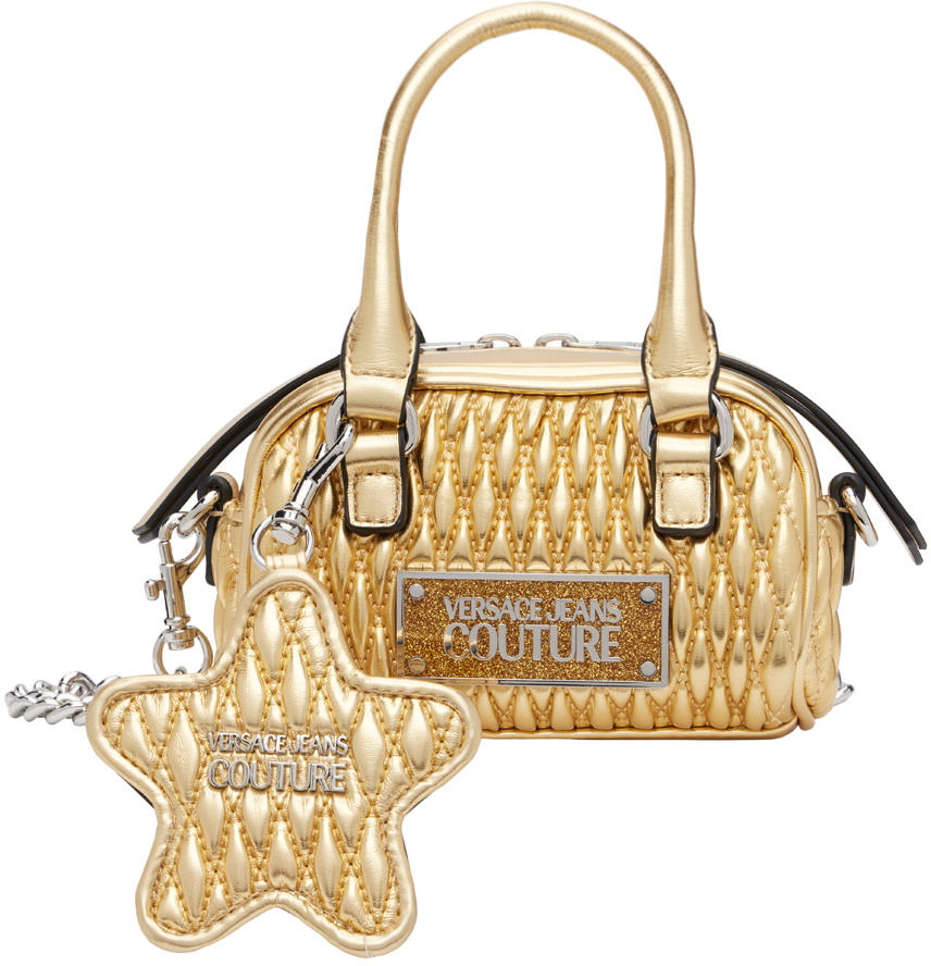 Versace Jeans Couture Gold Crunchy Bag Versace