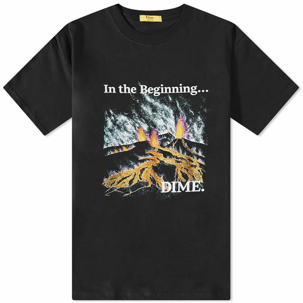 Dime Men's The Beginning T-Shirt in Black Dime