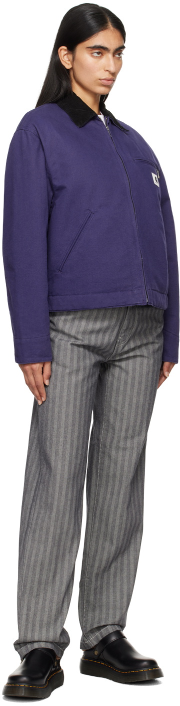 Carhartt Work In Progress Purple OG Detroit Jacket Carhartt WIP