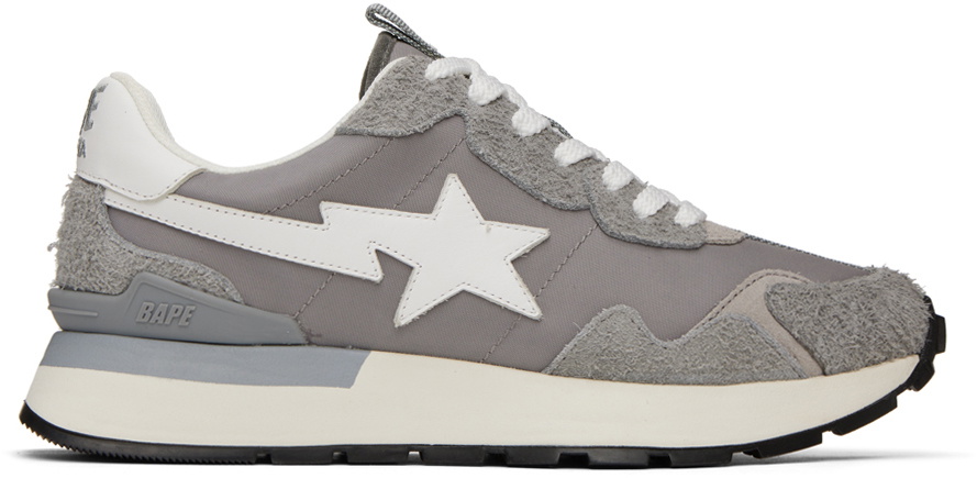 BAPE Gray Road Sta Sneakers A Bathing Ape