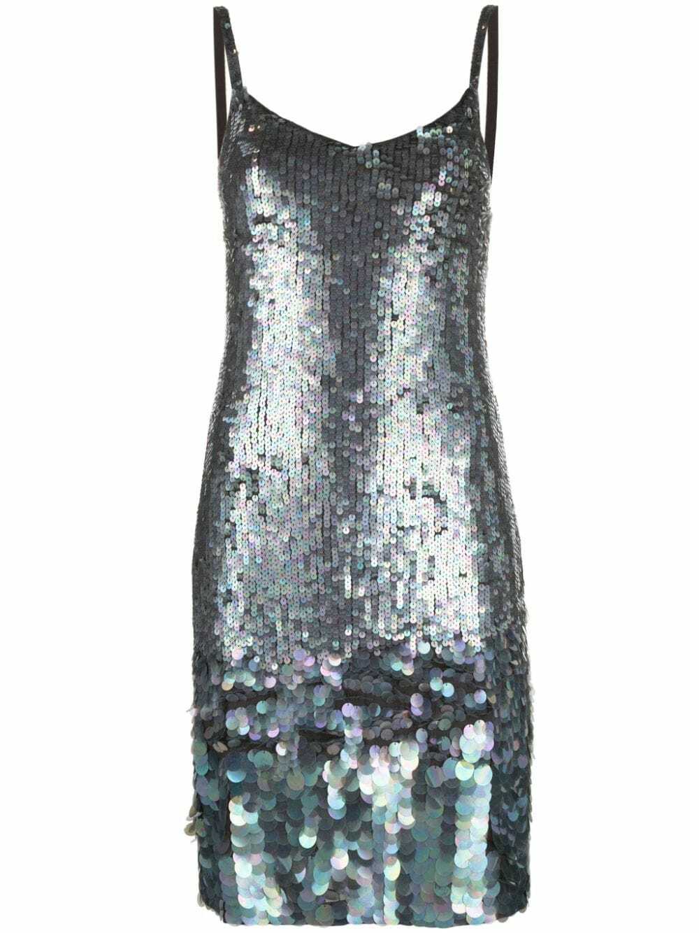 PAROSH - Gigi Sequined Mini Dress Parosh