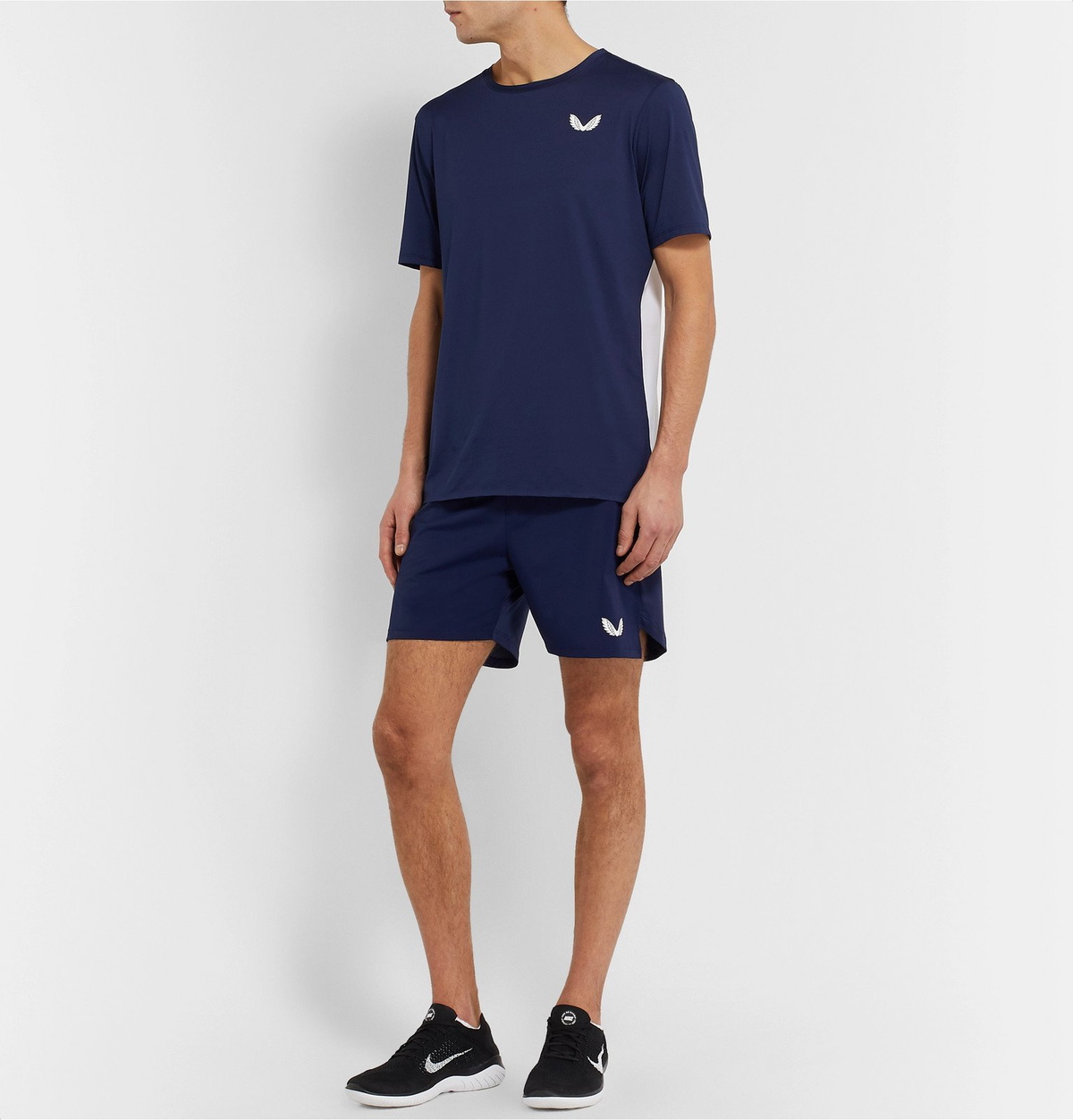 CASTORE - Bowden Stretch-Shell Running Shorts - Blue CASTORE