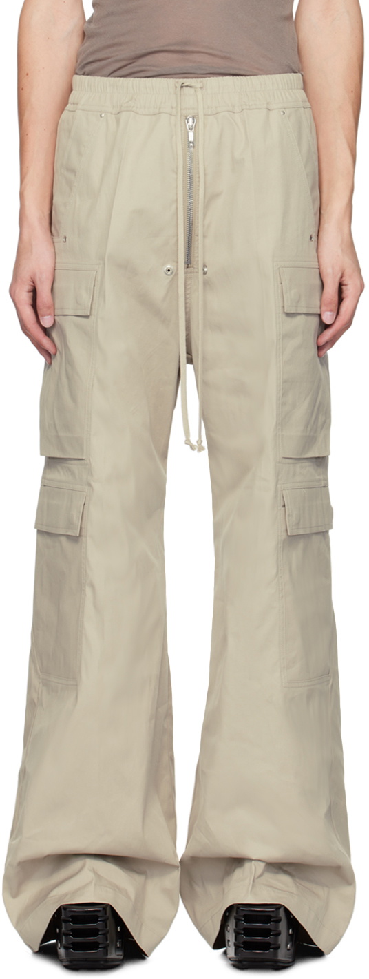 Rick Owens Off-White Cargobelas Cargo Pants Rick Owens