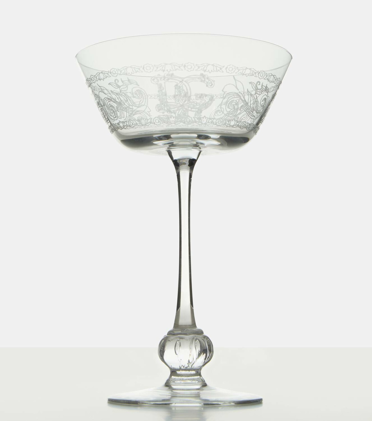 Dolce&Gabbana Casa DG champagne coupe glass Dolce & Gabbana