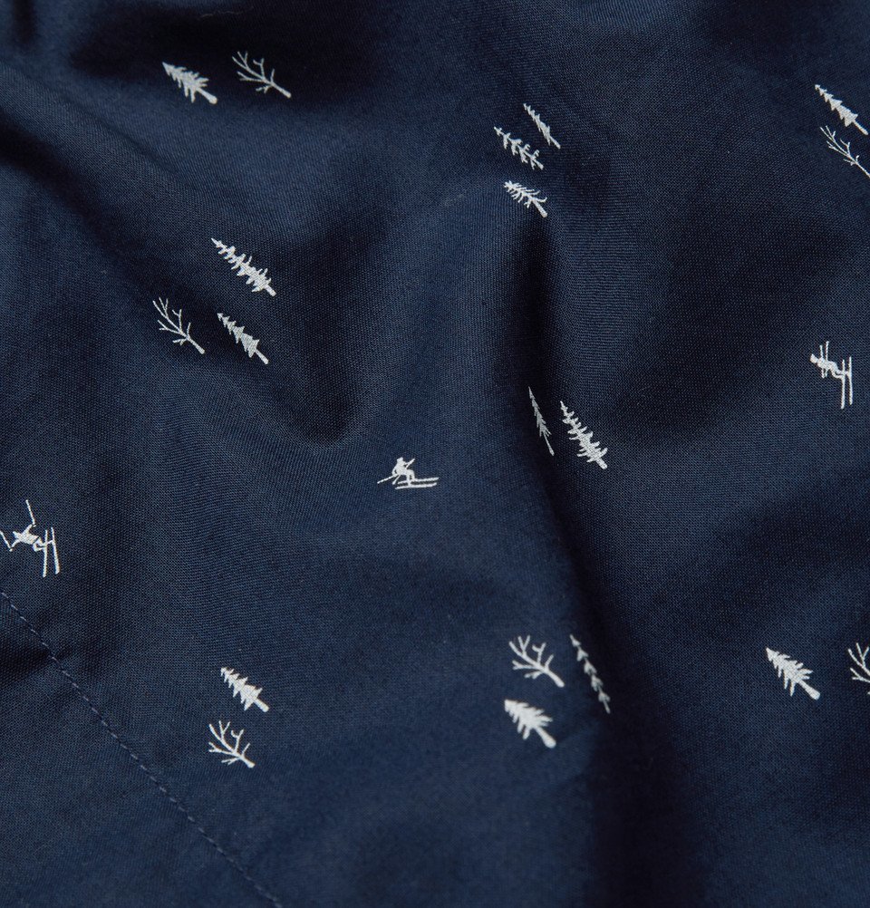 Derek Rose - Nelson Cotton Boxers - Men - Navy Derek Rose