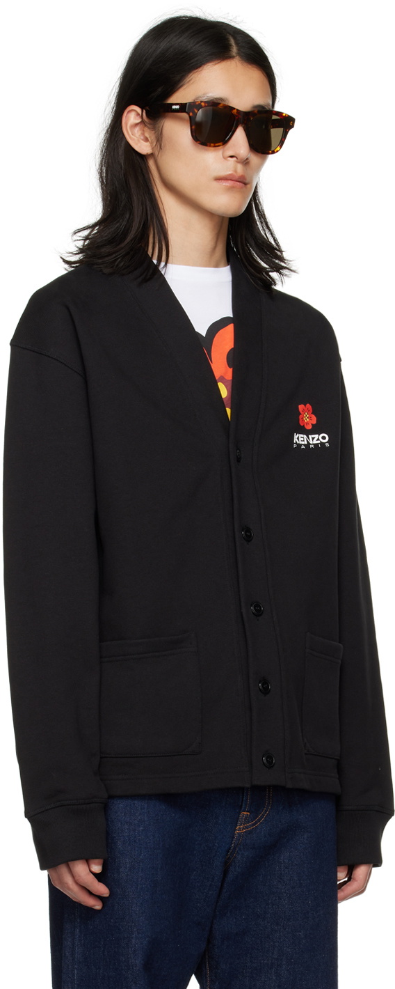 Kenzo Black Kenzo Paris Boke Flower Cardigan Kenzo