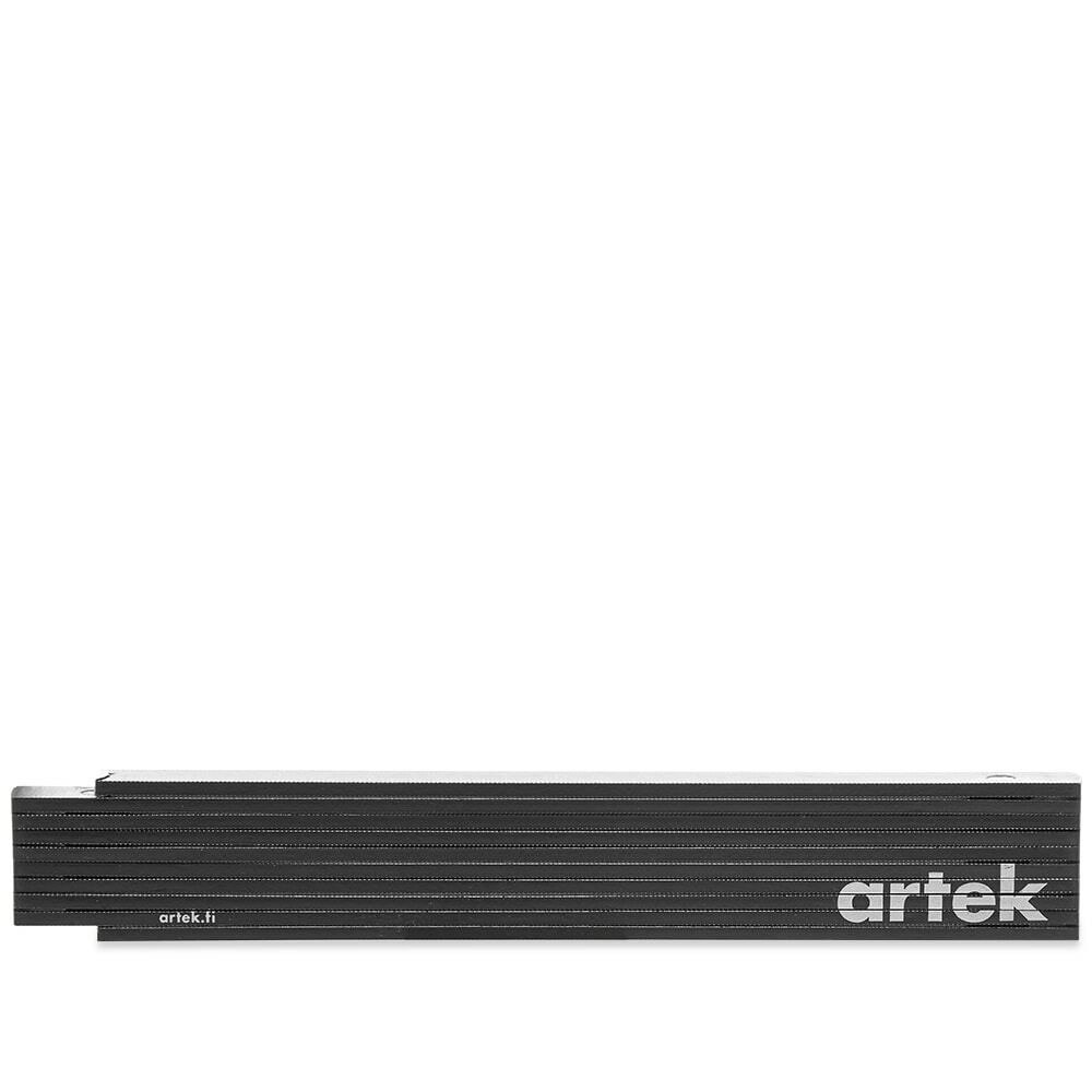 Artek Folding Ruler in Black Lacquered Beech Artek