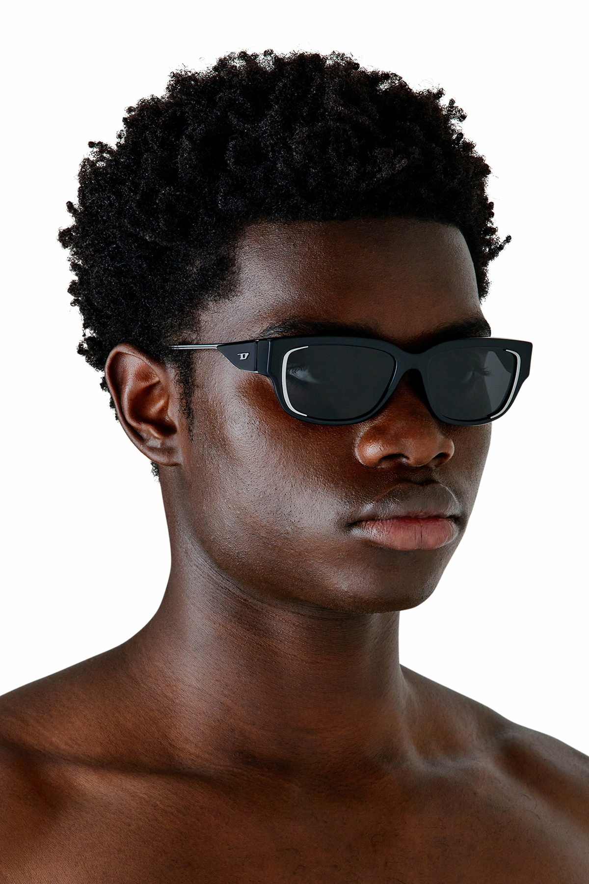 Diesel Everyday style sunglasses - Sunglasses - Unisex - Black Diesel
