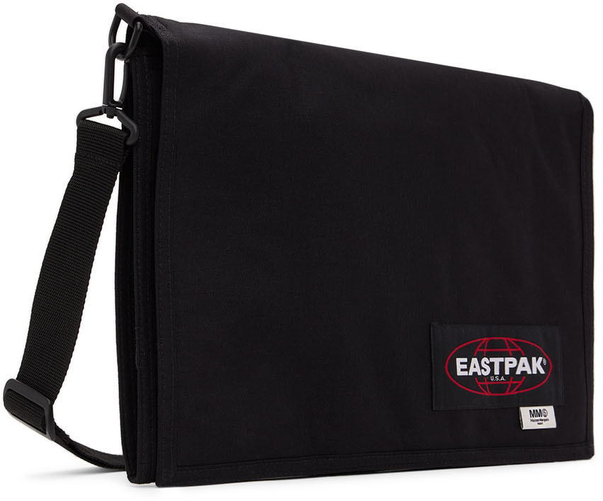MM6 Maison Margiela Black Eastpak Edition Tri-Fold Envelope Bag MM6 ...