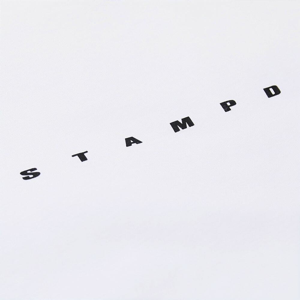 Stampd Men's Strike Logo Perfect T-Shirt in White Stampd