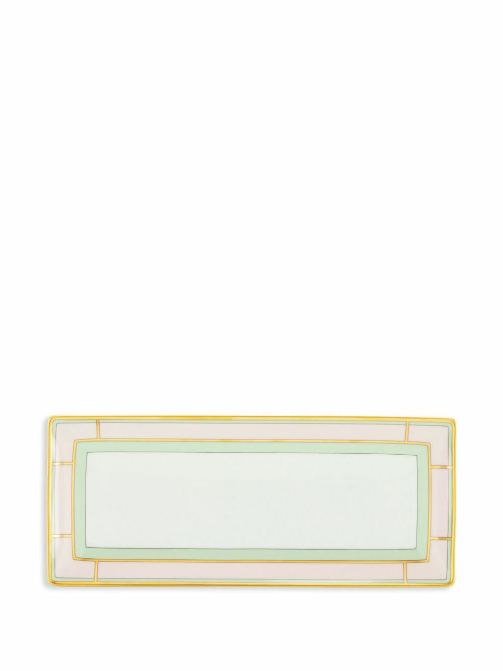 GINORI 1735 Pink Diva Porcelain Rectangular Tray Ginori 1735