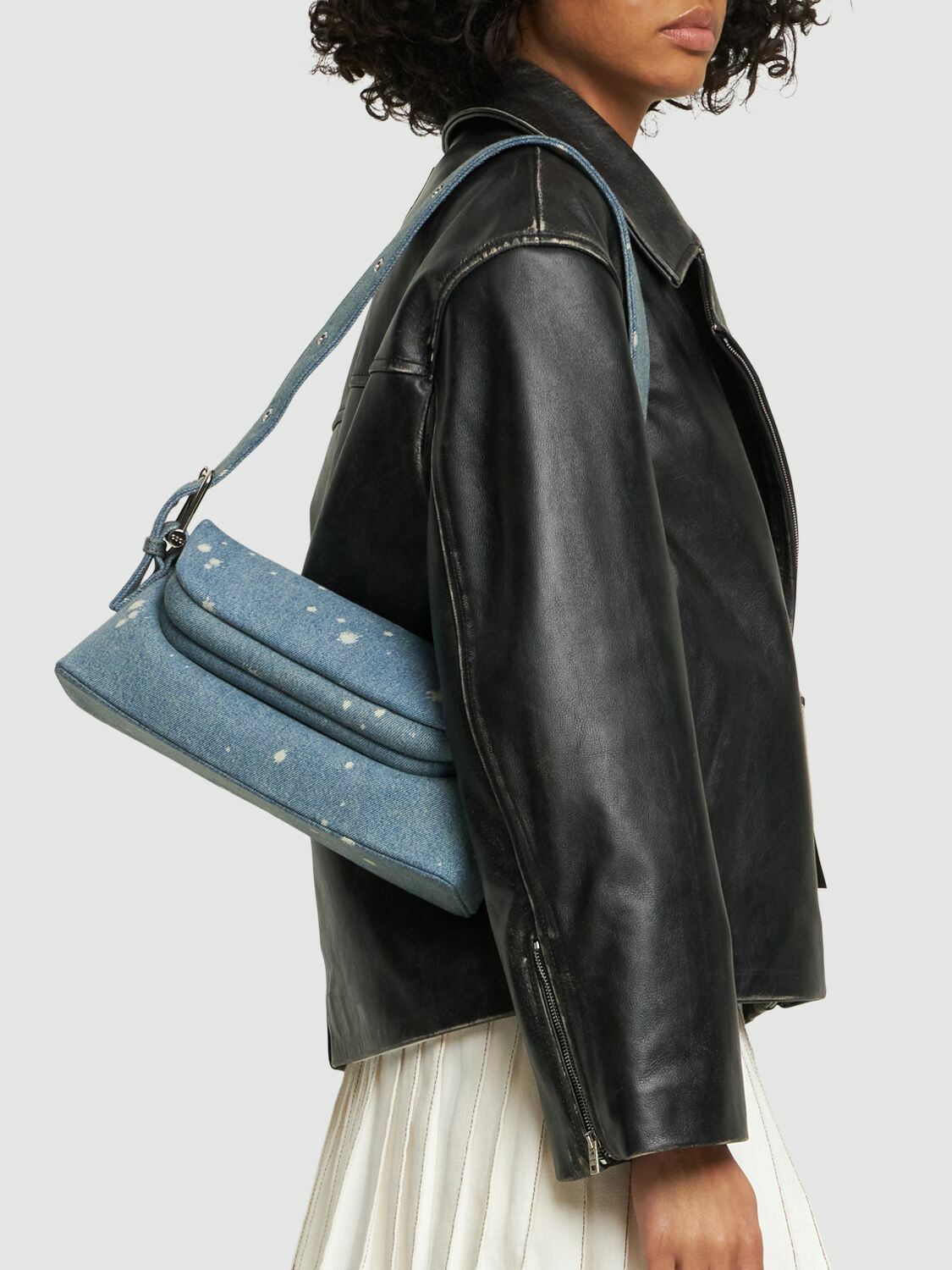 OSOI - Folder Brot Denim Shoulder Bag OSOI