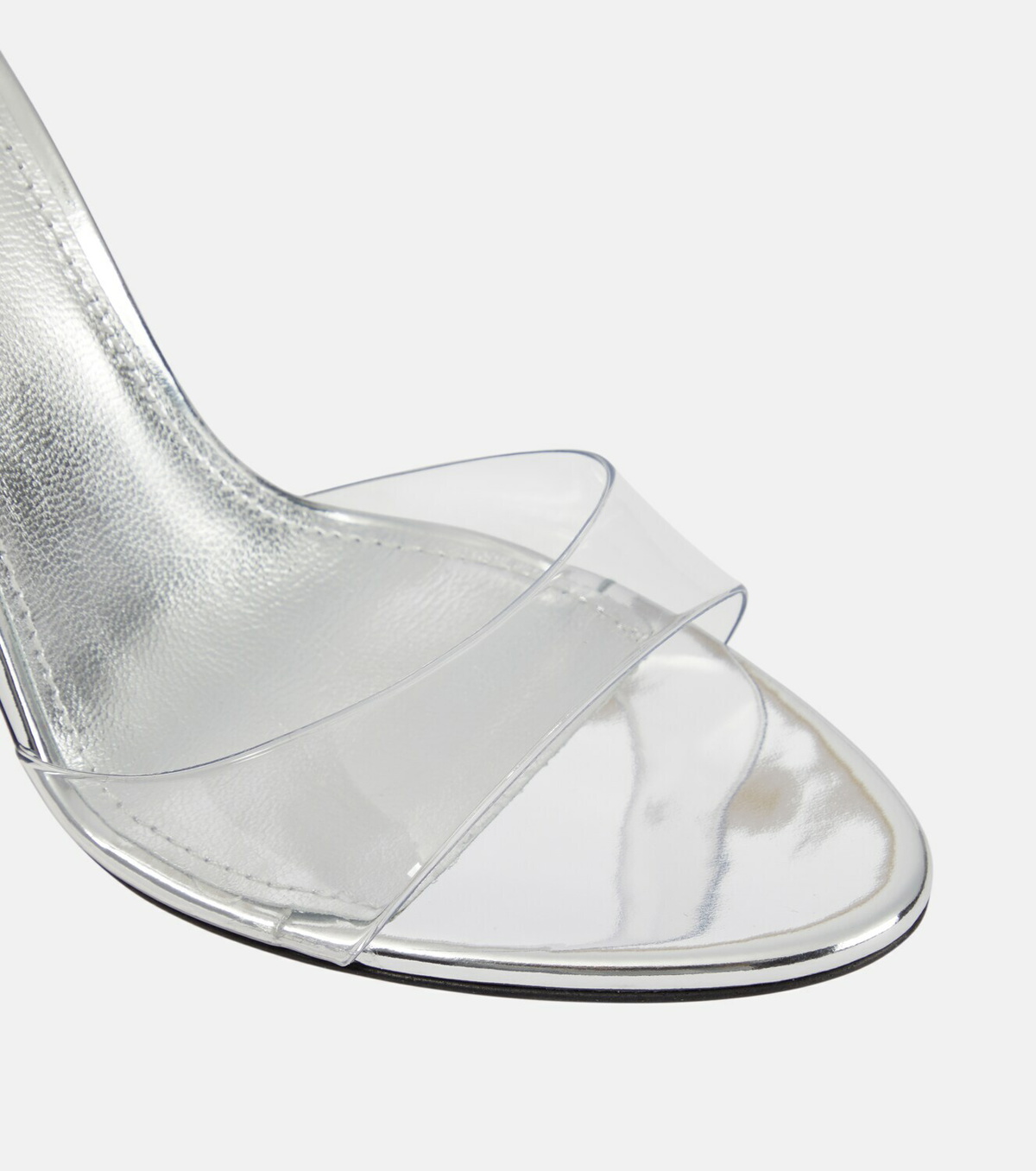 Paris Texas Lidia PVC and leather mules Paris Texas