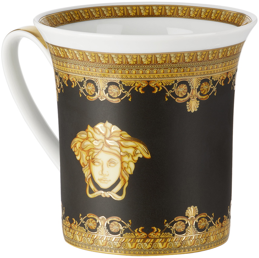 Versace Black Rosenthal 'I Heart Baroque' Mug Versace