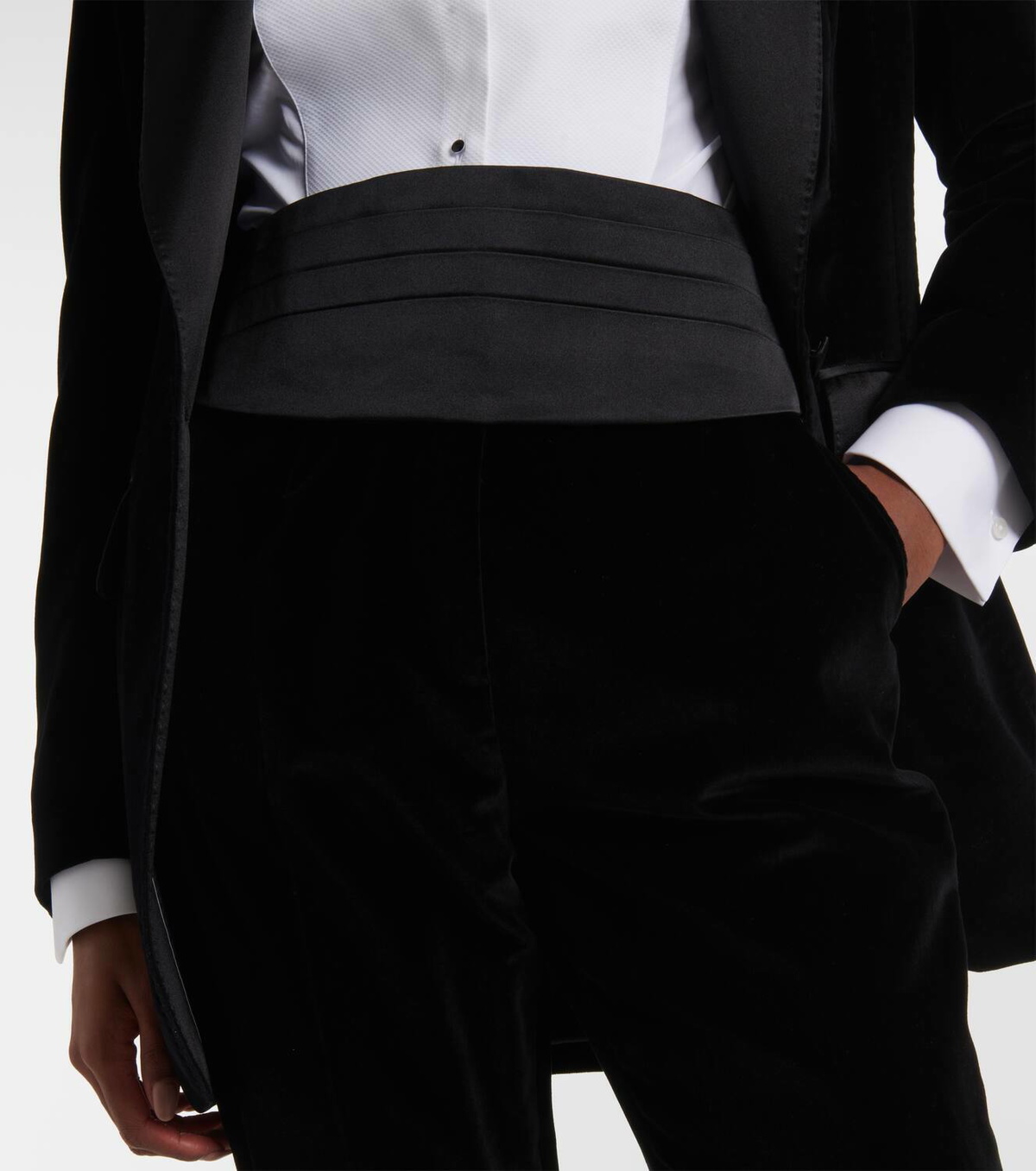 Dolce&Gabbana Silk smoking belt Dolce & Gabbana