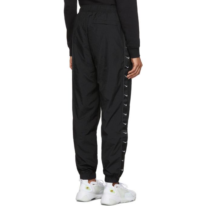 Nike Black Woven Swoosh Lounge Pants Nike