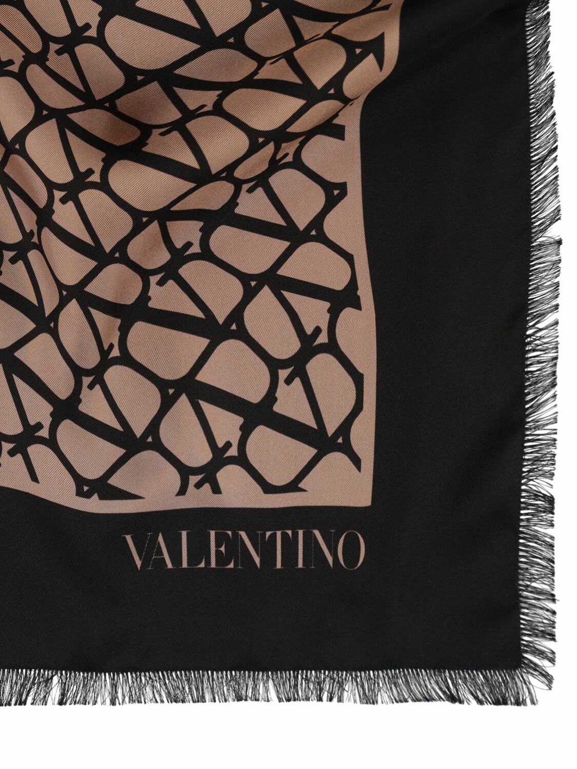 VALENTINO GARAVANI - Toile Iconographe Silk Shawl Valentino Garavani