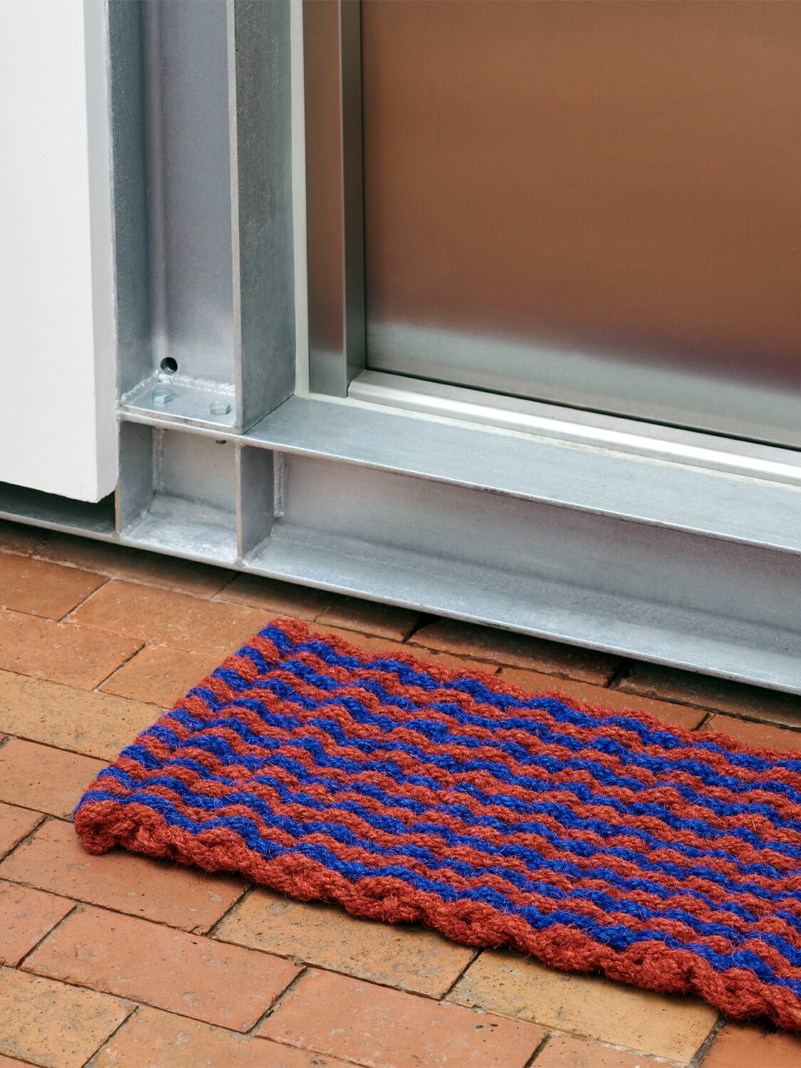 HAY Wavy Stripe Woven Doormat HAY